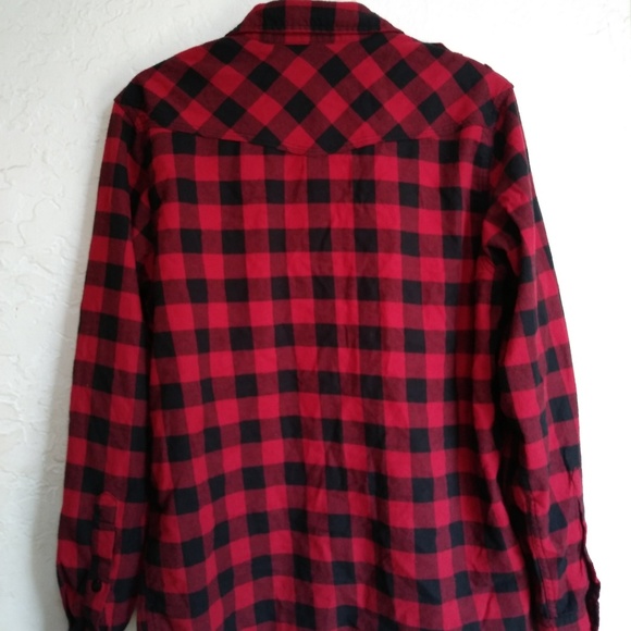 Shirts | Mens Red Flannel Shirt | Poshmark